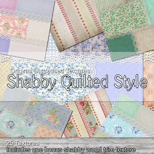 Distressed Textures » Blog Archive » [D]-Shabby-Quilt-Style-Fabrics ...